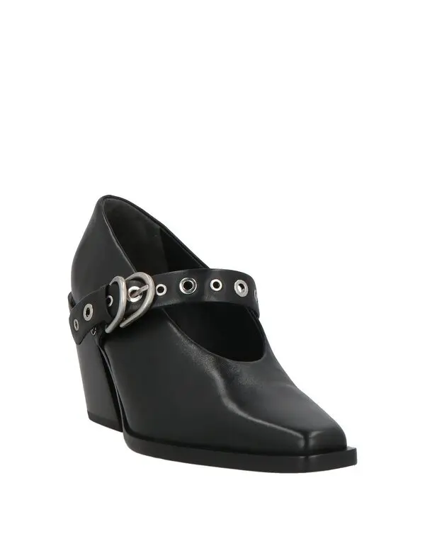 Rag & Bone Square-toe High Heels With Buckled Strap
