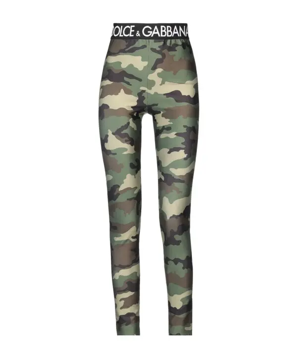 Dolce & Gabbana Camouflage-print Leggings