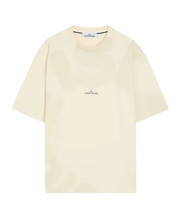 Stone Island Logo-print Cotton T-shirt
