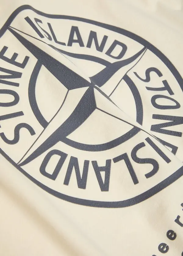 Stone Island Logo-print Cotton T-shirt