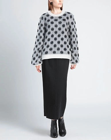 Marni Polka Dot Knitted Crewneck Sweater