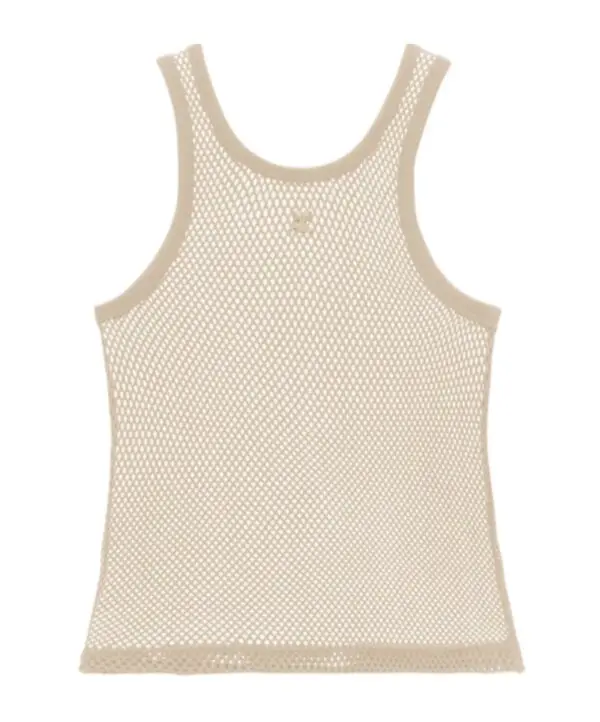 COURREGES Logo-patch Mesh Vest