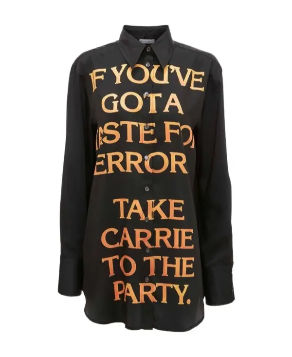 J.W.ANDERSON Jw Anderson Carrie-printed Buttoned Shirt