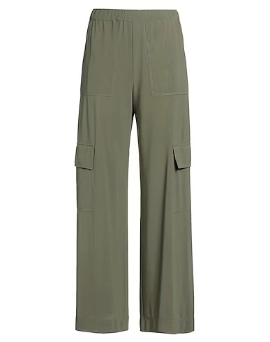 MAXCO. Solid Color Straight-leg Pants