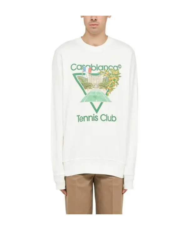 Casablanca Logo Round-neck Sweater