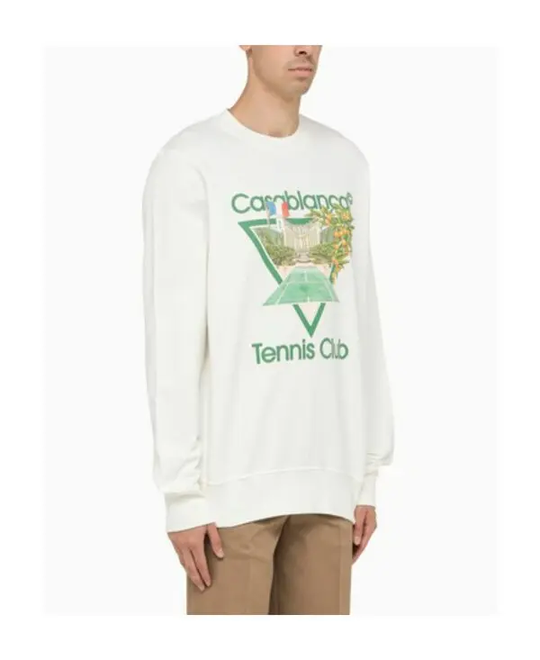 Casablanca Logo Round-neck Sweater