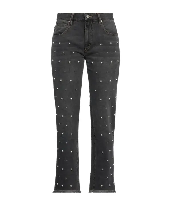 Isabel Marant Étoile Embellished Straight-leg Jeans