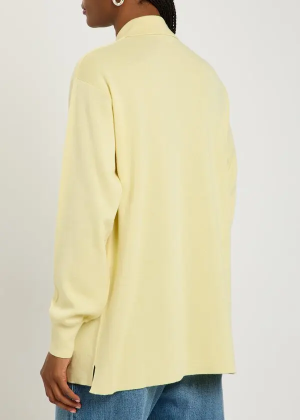 Loewe Cashmere Blended Polo Shirt