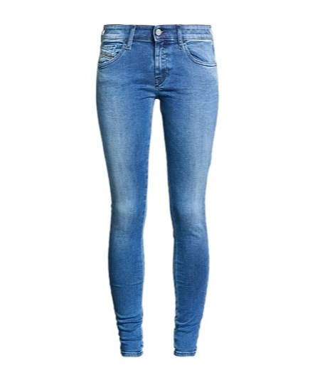 DIESEL® Mid-waist Stretch Skinny Jeans - Blue