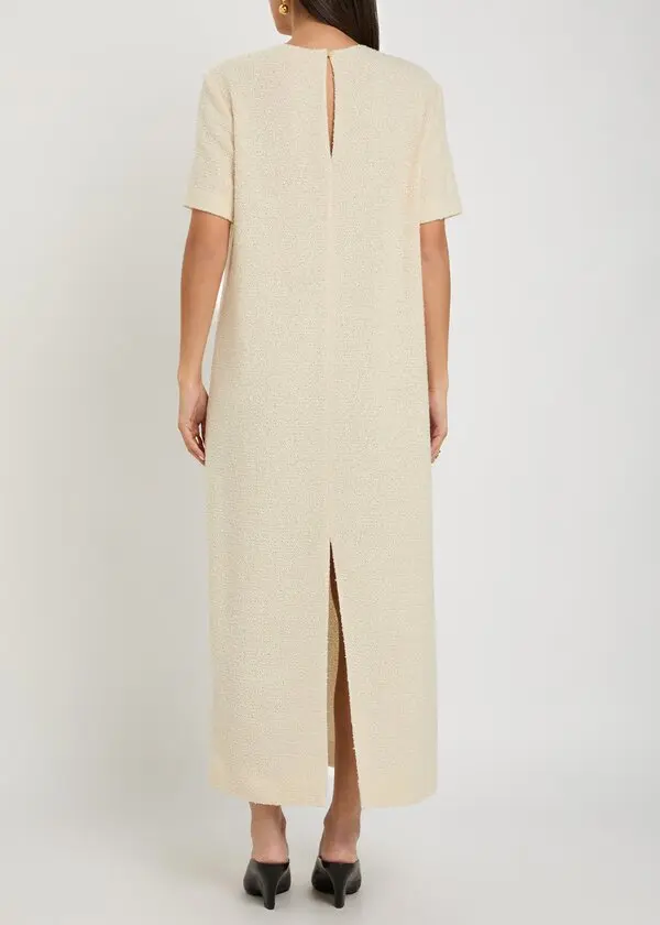 Khaite Bouclé Midi Dress