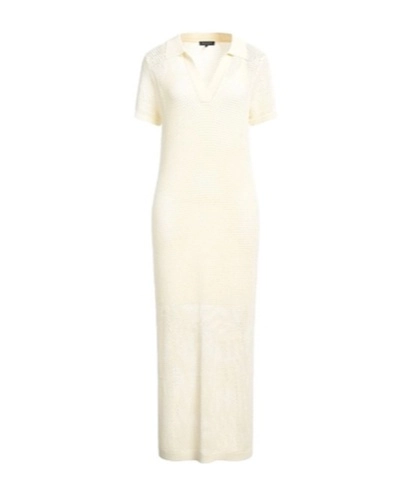Rag & Bone Simple Knitted Dress - White