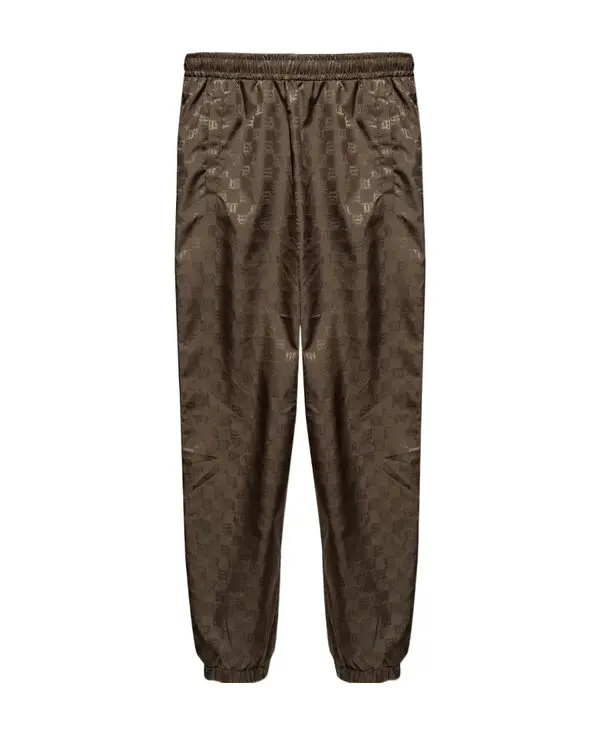 MISBHV Monogram Printed Tapered-leg Trackpants