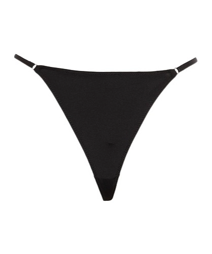 DIESEL® Simple Solid-color Thong - Black