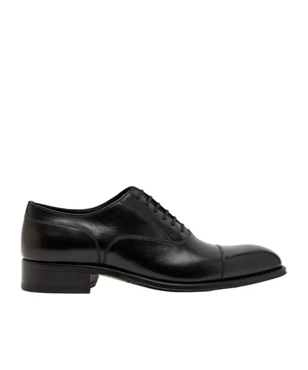 TOM FORD Round Toe Lace-up Shoes