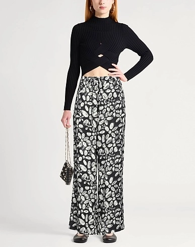 Marni Floral Patterned Casual Pants - Gray
