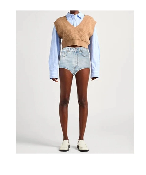 Sportmax Denim Shorts