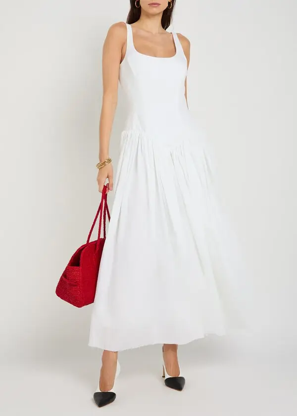 Gabriela Hearst Linen Maxi Dress