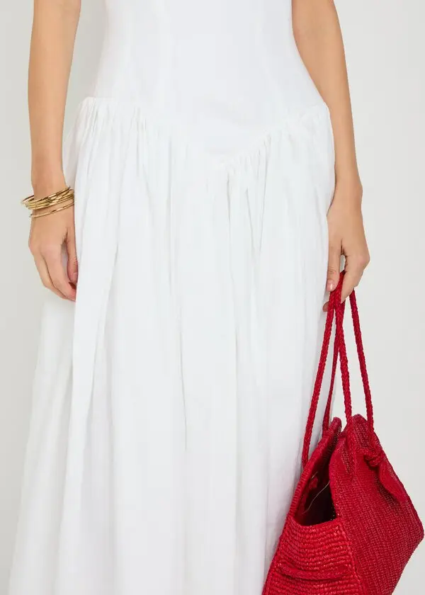 Gabriela Hearst Linen Maxi Dress
