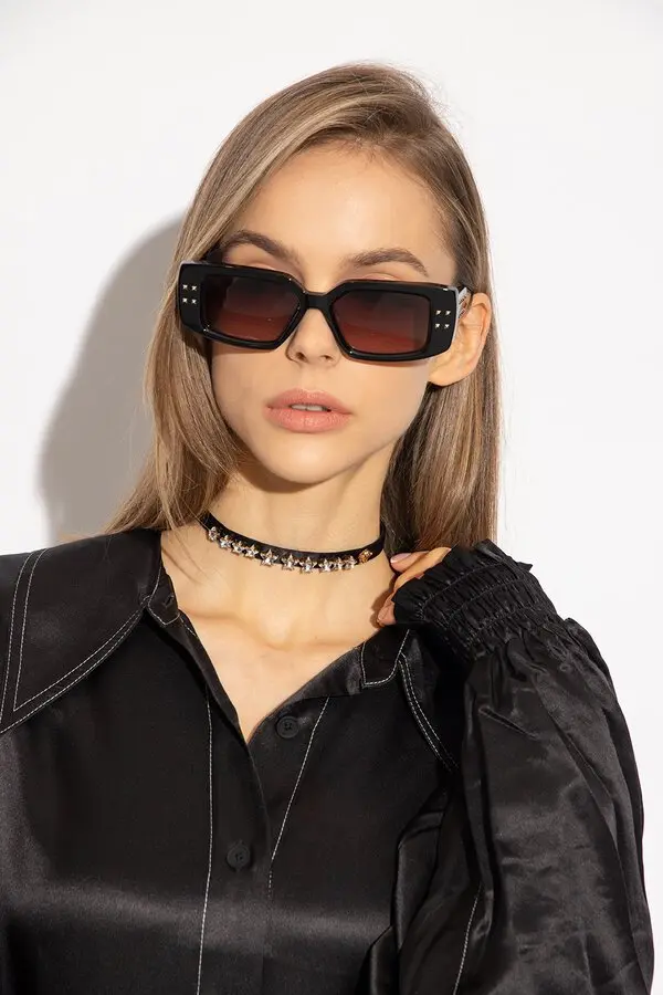 Valentino Garavani Rectangular Frame Sunglasses