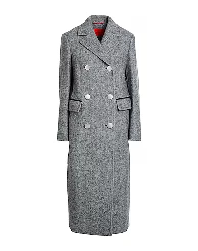 MAXCO. Two-tone Double-breasted Coat