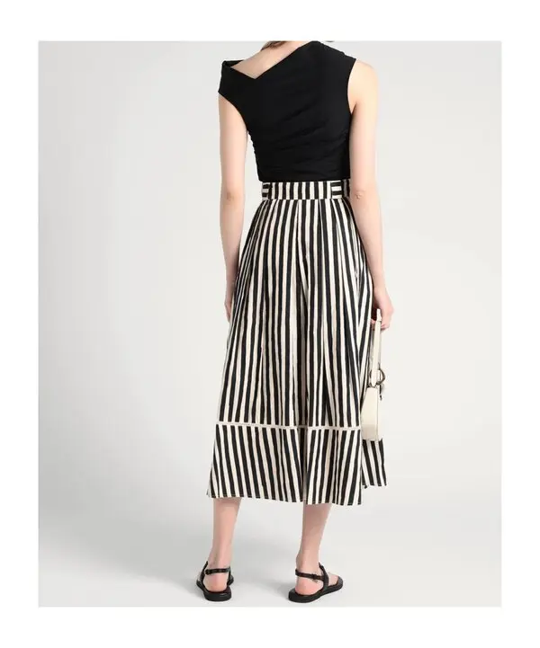 MAXCO. Max&co. Draped Neckline Sleeveless T-shirt