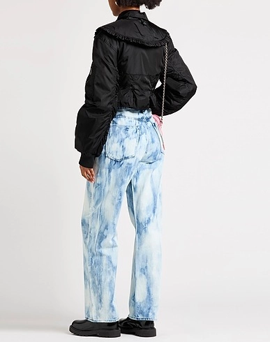 Rag & Bone Wide-leg Jeans With Tie & Dye Print