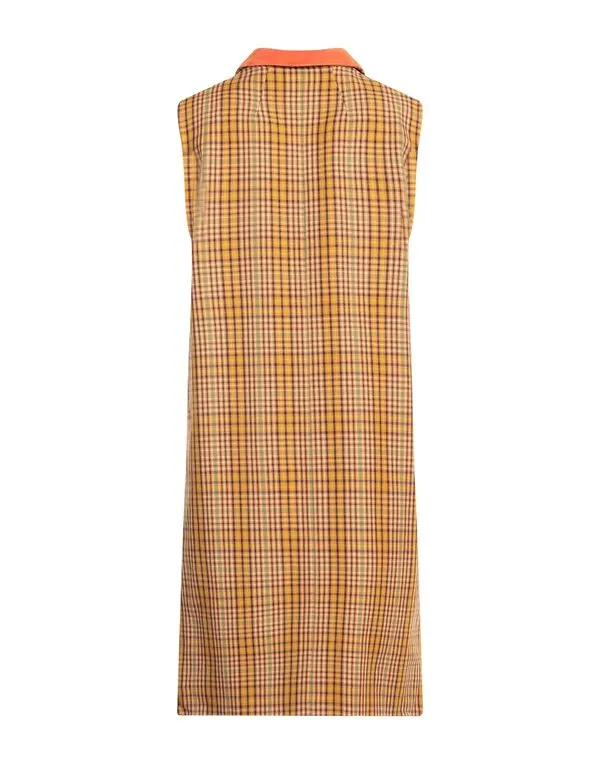 Marni Collared Plaid Sleeveless Vest