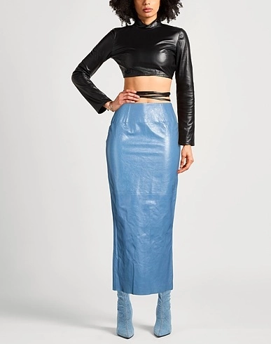 Marni Leather Pencil Skirt