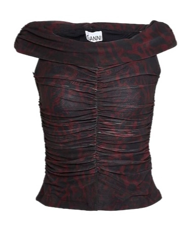 GANNI Off-the-shoulder Tops
