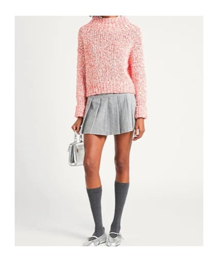 MAXCO. Max&co. Two-tone Long-sleeve Knitwear