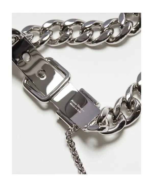 Acne Studios Buckle-detail Choker Necklace