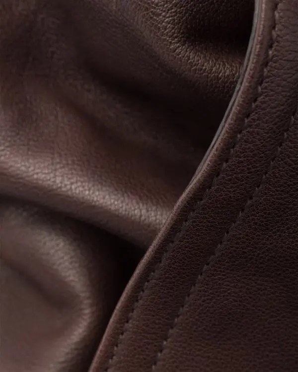 Prada Explore Leather Backpack - Brown