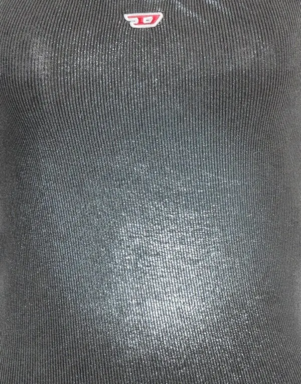 DIESEL® Sleeveless Elastic Color-blocked Dress