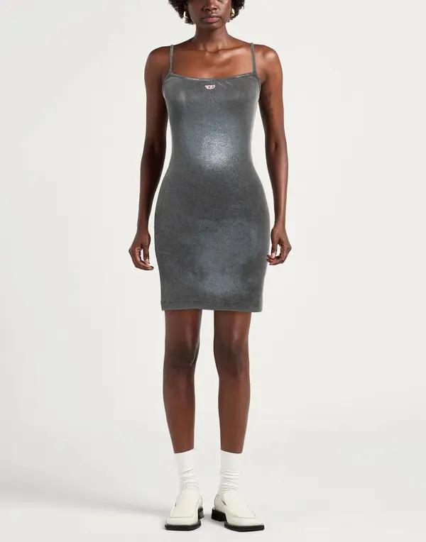 DIESEL® Sleeveless Elastic Color-blocked Dress