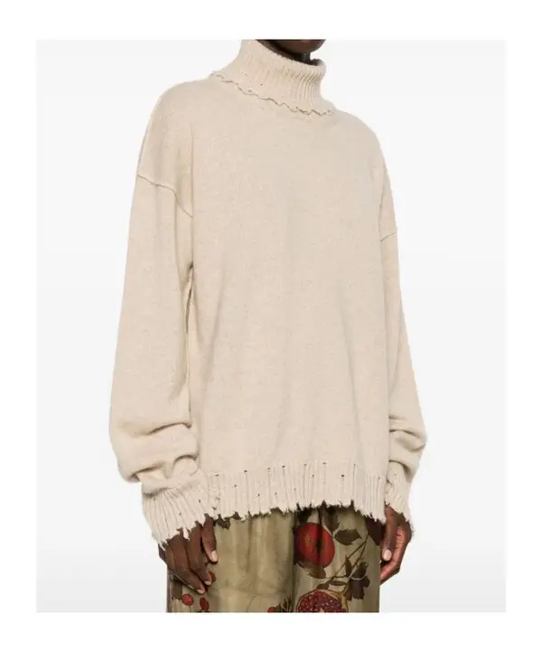 UMA WANG Long Sleeve Turtleneck Sweater