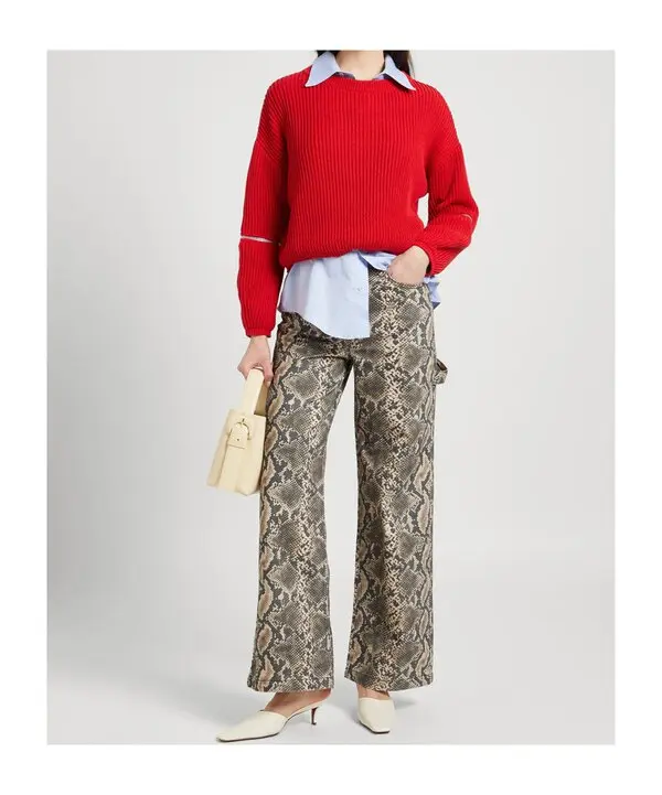 MAXCO. Long Sleeve Crew Neck Sweater