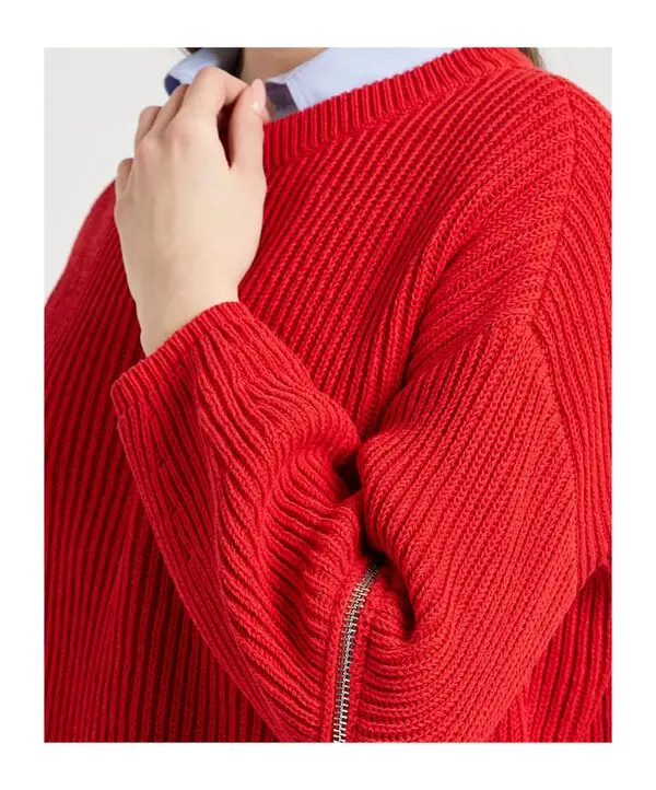 MAXCO. Long Sleeve Crew Neck Sweater