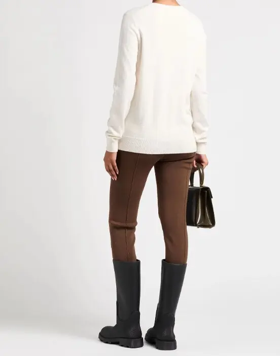 Burberry V-neck Long Sleeve Sweater