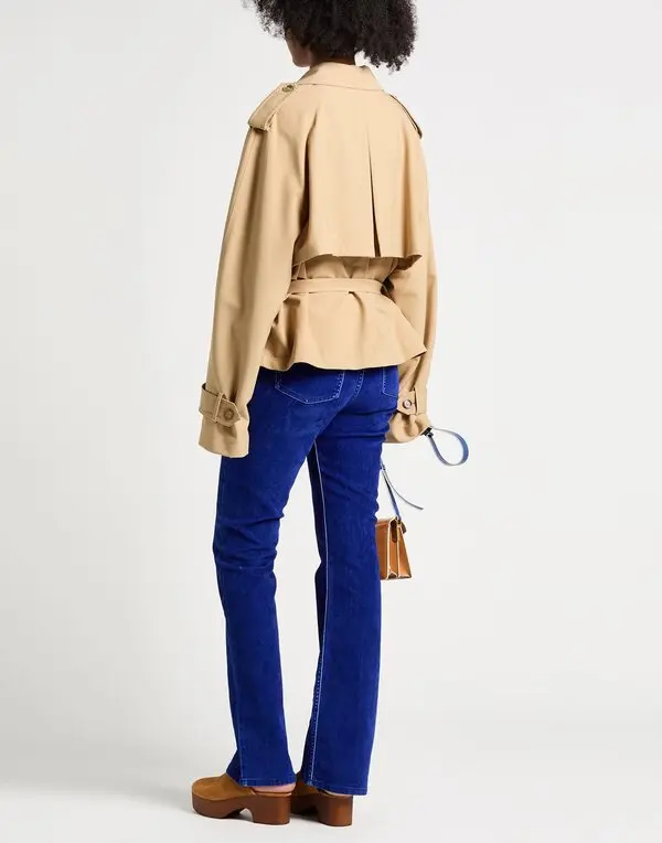Marni Belted Double-breasted Jacket - Nude