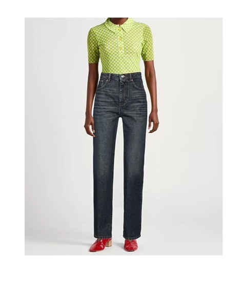 Sportmax Tapered Denim Trousers
