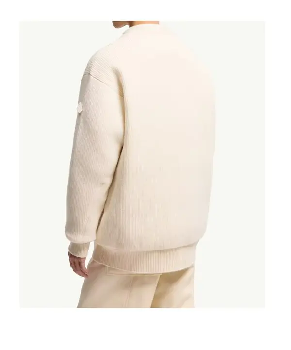 Moncler Jil Sander Padded Wool Cardigan