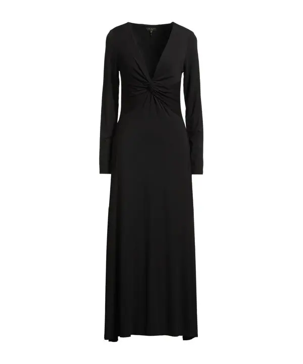 Rag & Bone Long Sleeve Plunge Neck Maxi Dress