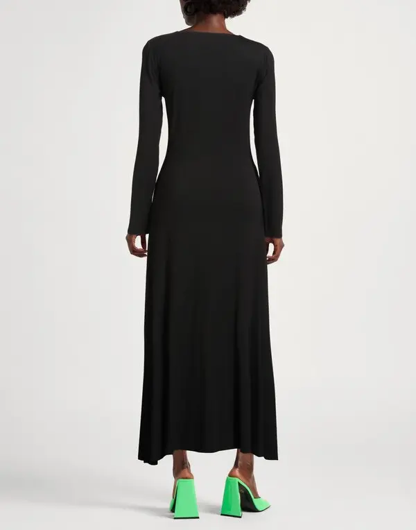 Rag & Bone Long Sleeve Plunge Neck Maxi Dress
