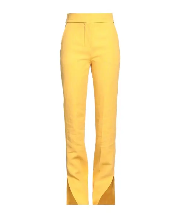 Jacquemus High-waisted Trousers With Side Slits