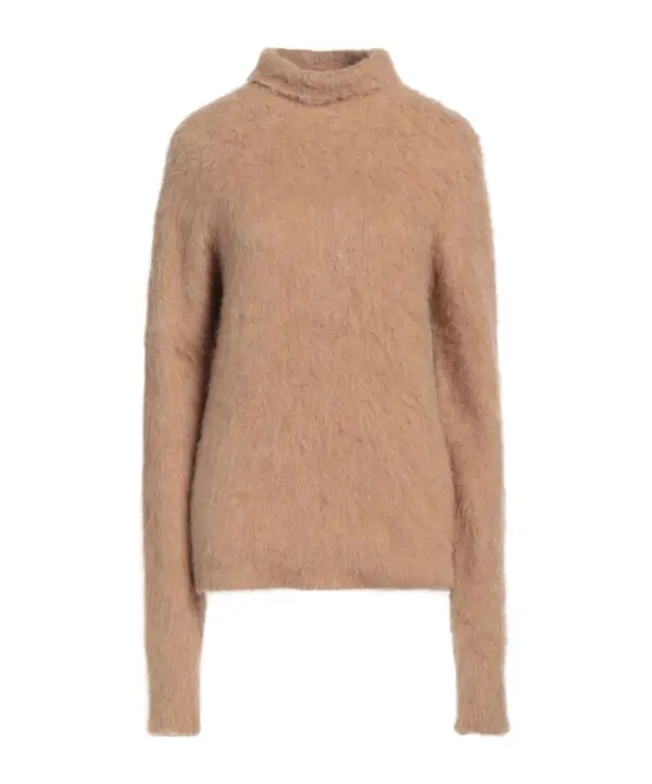 Sportmax Turtleneck Sweater With Brushed Finish