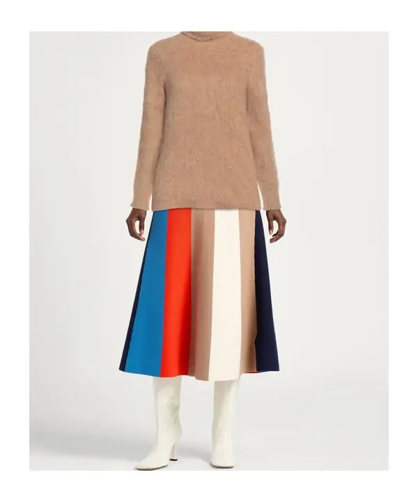 Sportmax Turtleneck Sweater With Brushed Finish