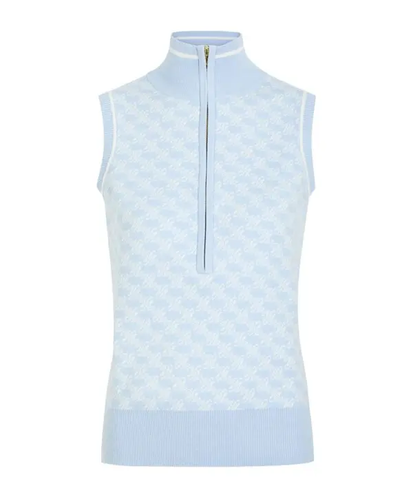 Varley Stretchy Knit Top - Blue