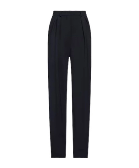 Sportmax High-waisted Loose Straight-leg Pants