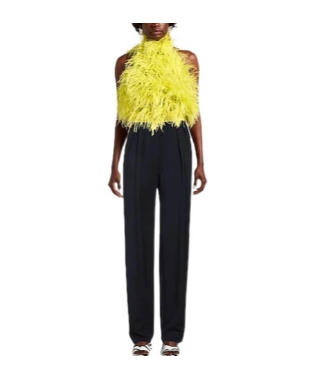 Sportmax High-waisted Loose Straight-leg Pants