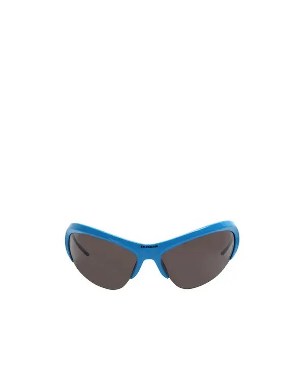 Balenciaga Mask Style Sunglasses - Black